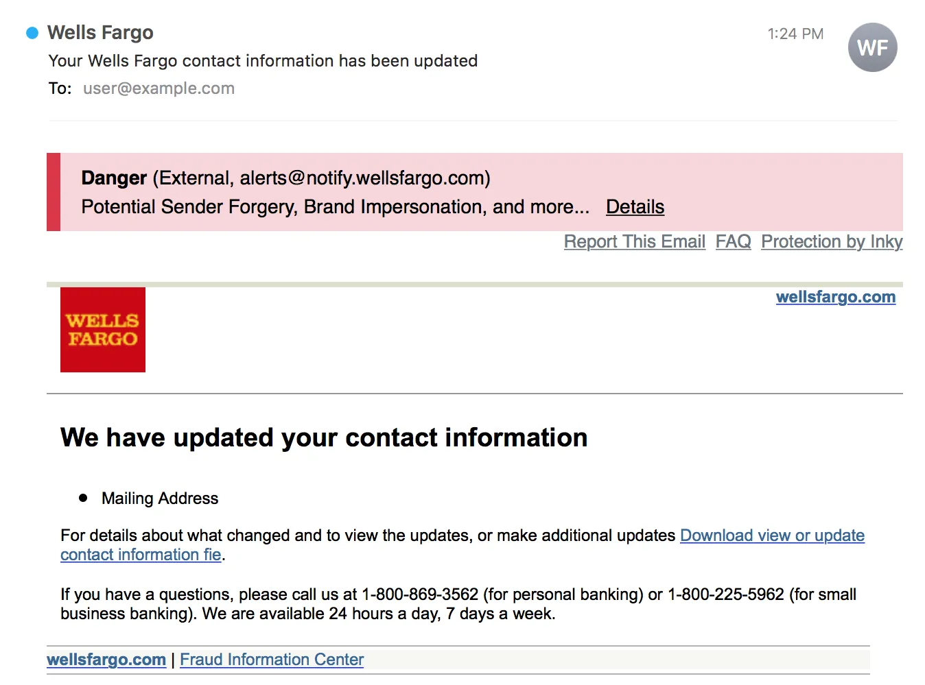 How To Spot a Wells Fargo Phishing Email (6 Examples)